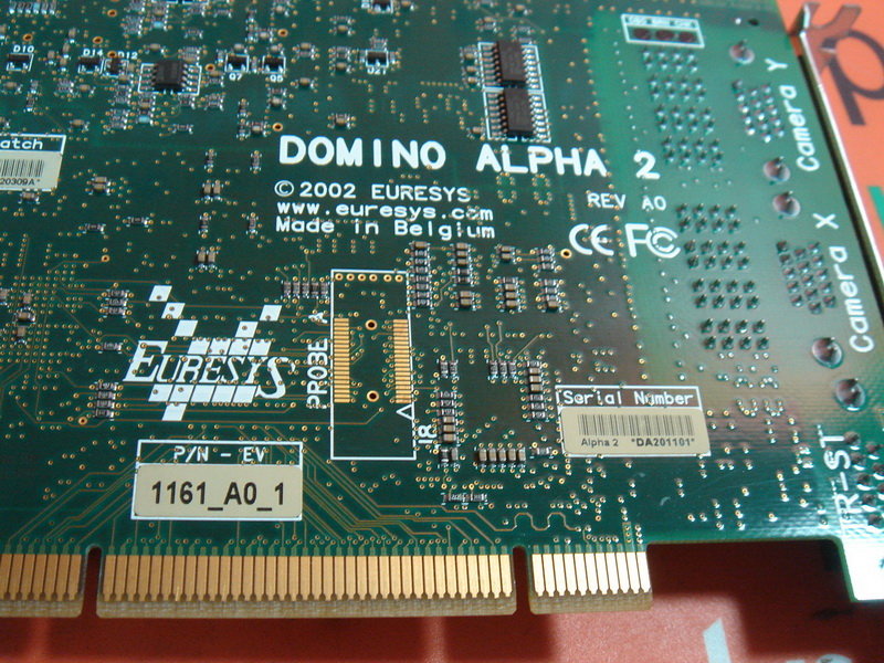 EURESYS DOMINO ALPHA 2 1161_A0_1 - 裕益科技自動化設備可程式編碼器PLC分散式控制系統DCS